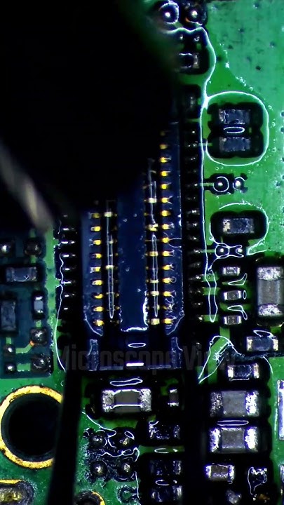 How to remove FPC Connector from PCB #microsoldering #repair #solderingtips - YouTube