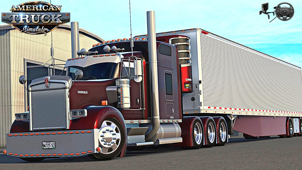 AMERICAN TRUCK SIMULATOR| DETROIT DIESEL 60 S| CUSTOM W900| 9" STACKS ...