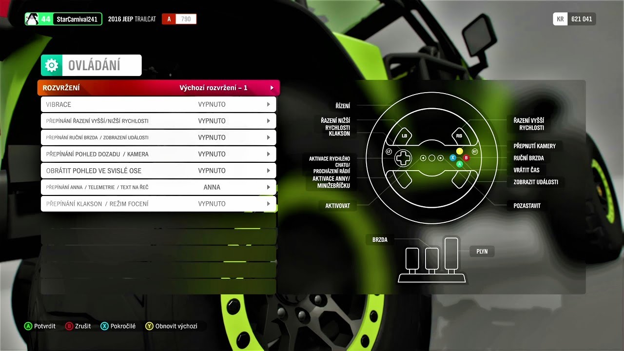 Forza Horizon 4 - Nejlepší nastavení volantu / Seting / Setup - YouTube