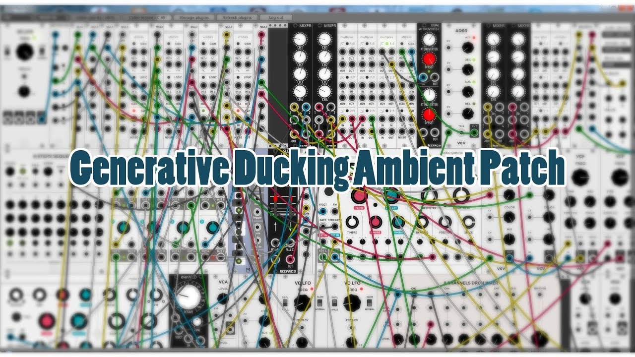 VCV Rack Generative Ambient Ducking Patch - YouTube