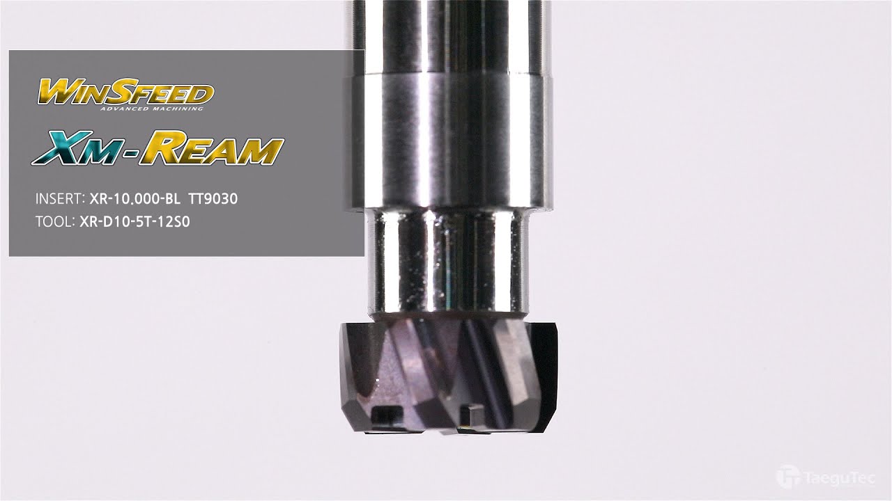 Head Exchangeable Reamer for Small Diameter (Ø6-Ø12 mm): XM-REAM (XR ...