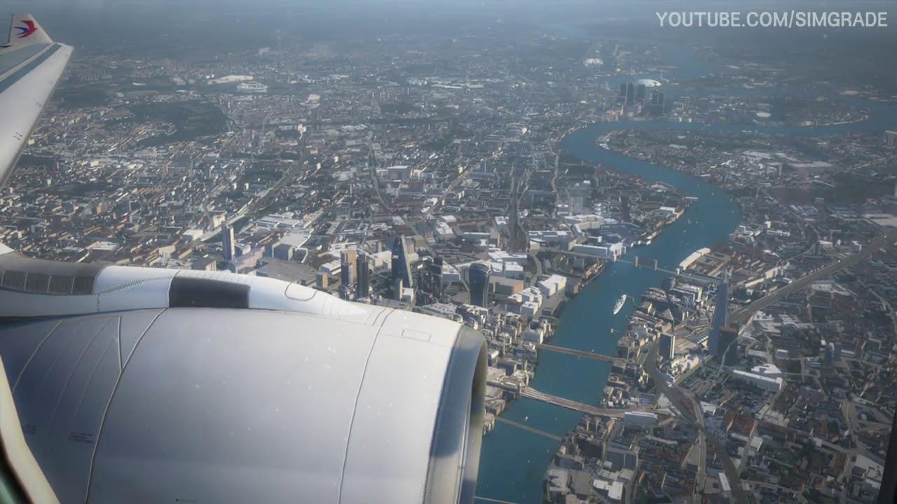 X Plane 11 realistic graphics mod - YouTube