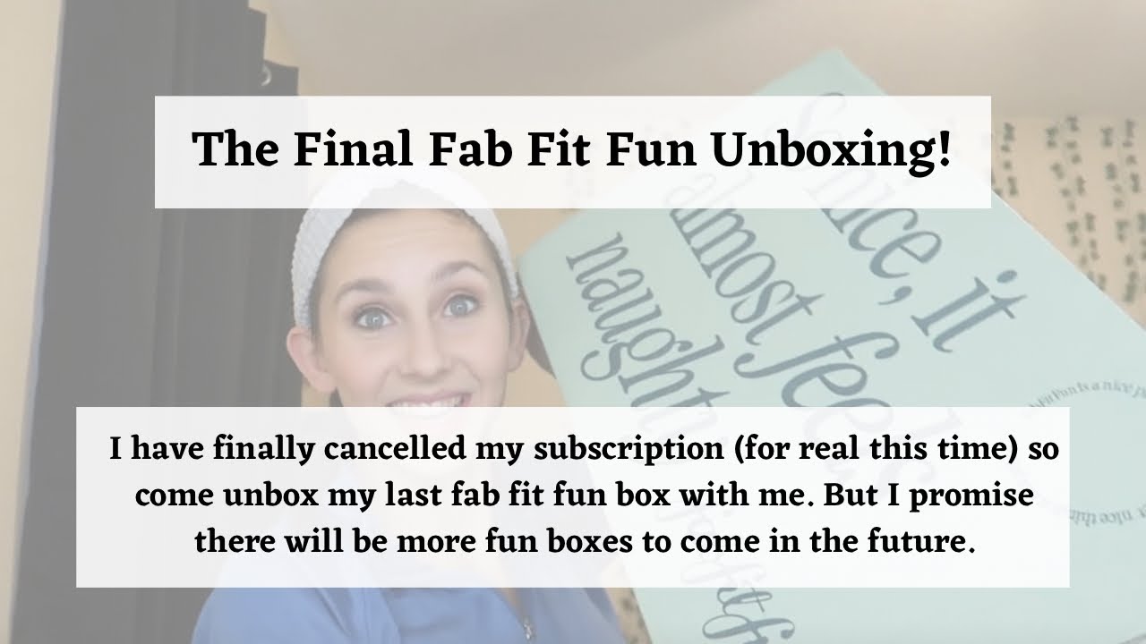 My Final Fab Fit Fun Unboxing | FFF Winter 2023 Box - YouTube