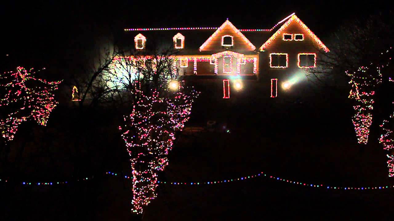 The Christmas Light Show 2013 - Jingle Bells - YouTube