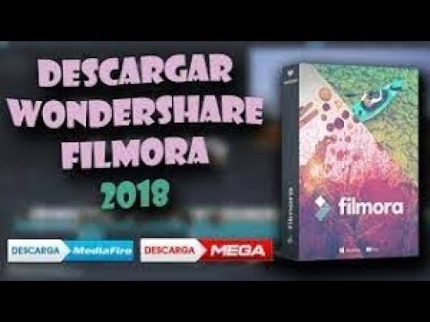Como Descargar E Instalar Filmora 2018 Por Mega Y Mediafire. - YouTube