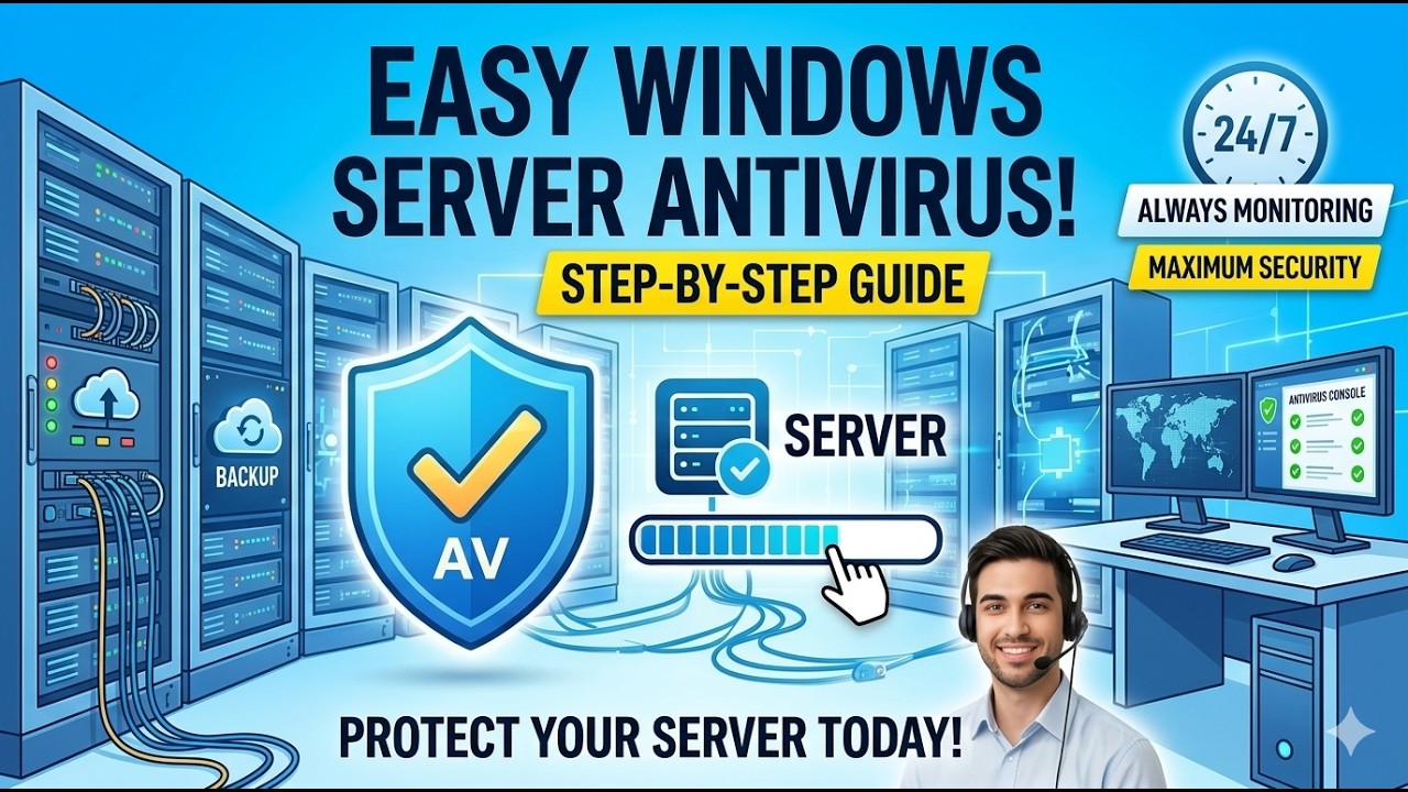 Install Antivirus on Windows Server: Easy Guide! #antivirus - YouTube