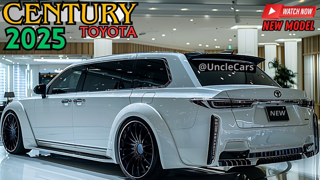 FIRST LOOK! New 2025 Toyota Century – The Ultimate Luxury Experience ...