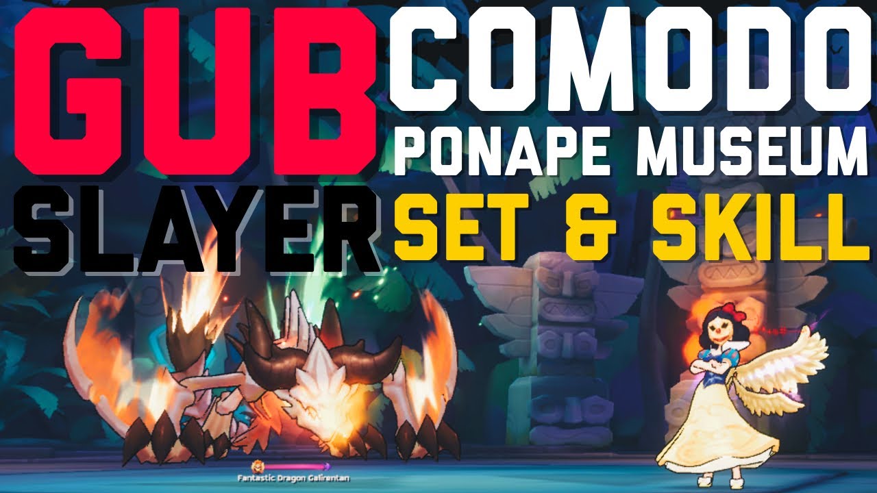 Ragnarok M : My Comodo Dungeon Set & Skill Ponape Museum [ Slayer ] #47 ...