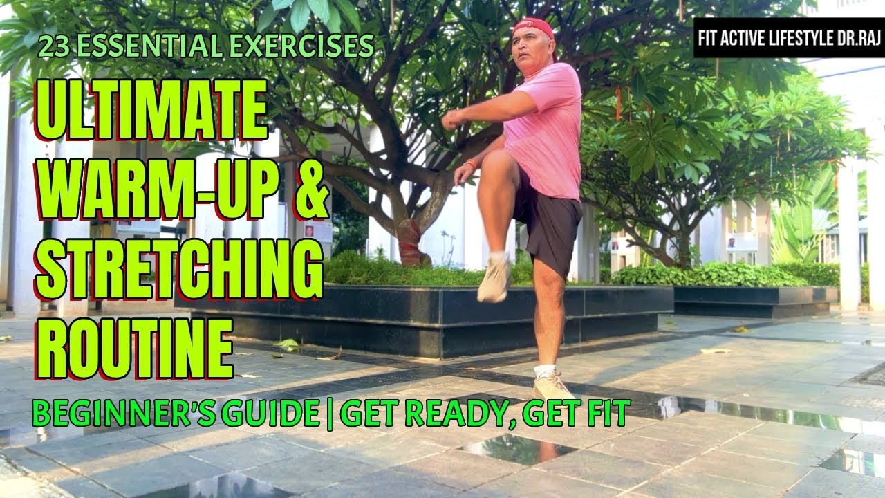 Standing Full Body Pre-Workout Warm-Up & Stretching Routine | प्री ...