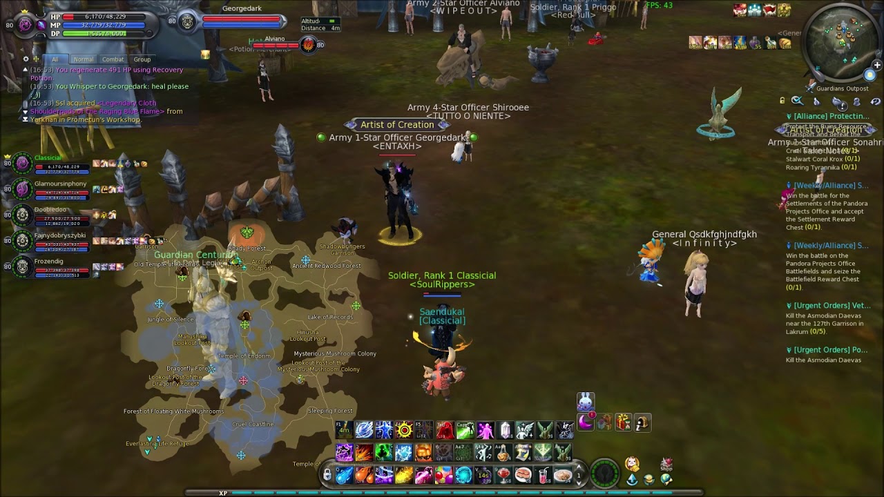 Aion 7.0 Pvp Lakrum Open World - YouTube