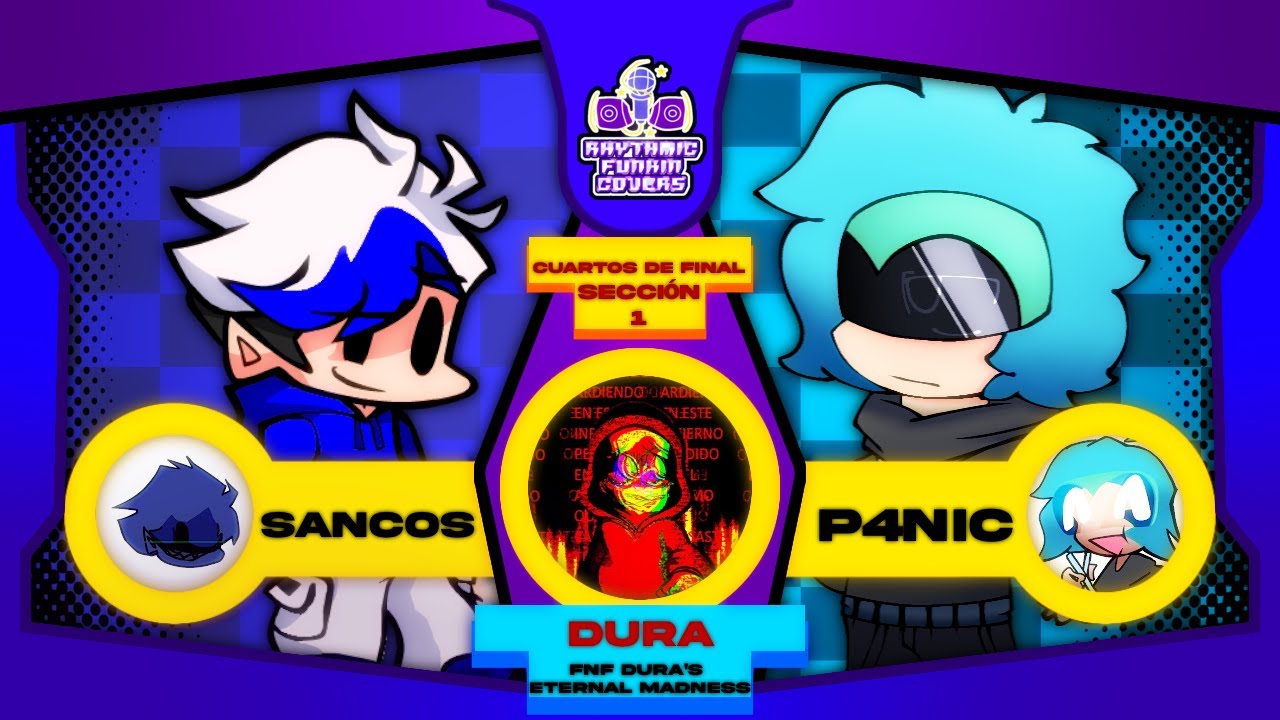 DURAS ETERNAL MADNESS || ‪@sancos2008 vs @Panic_01 ||FNF COVER|| - YouTube