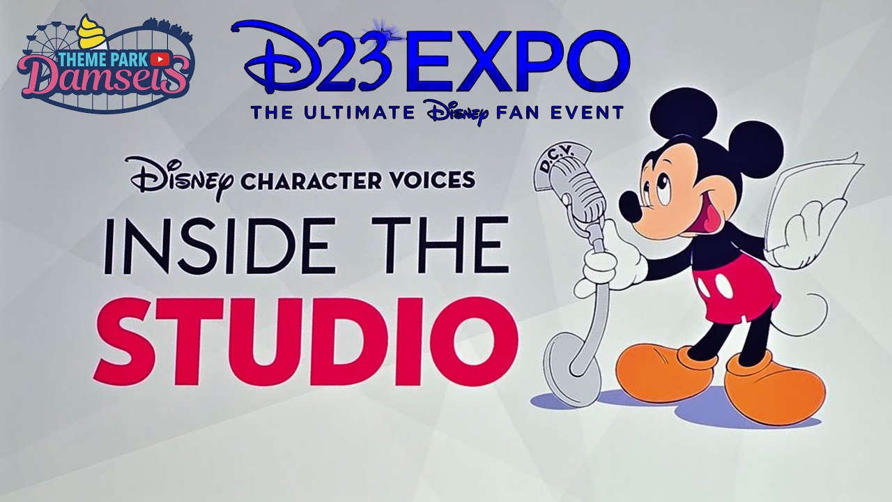 D23 Character Voices Inside the Studio Panel 2024 - YouTube
