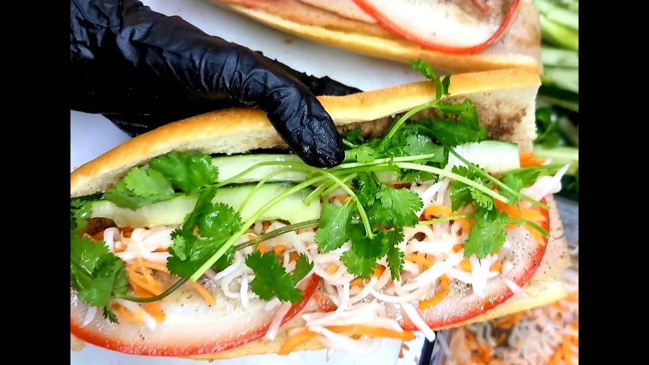 HOW BANH MI IS MADE? - 220C Banh Mi and Sweets - YouTube