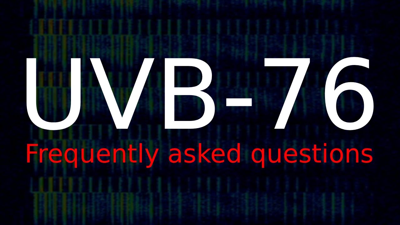 The buzzer (UVB-76) Frequently asked questions - YouTube