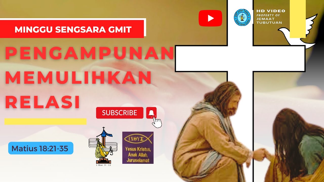 Renungan Singkat | Pengampunan Memulihkan Relasi | Minggu Sengsara GMIT - YouTube