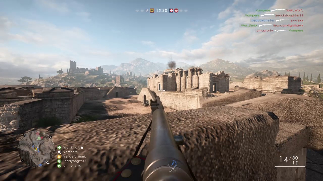 BF1 - My new Favorite Gun, the Chauchat. 70+ Kill Game - YouTube