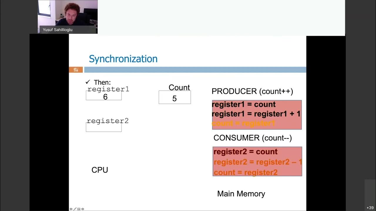 operating systems - synchronization (mutex) - YouTube