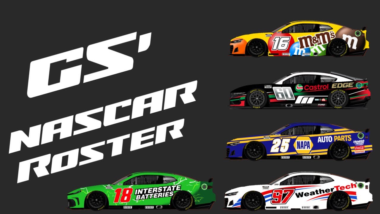 My Dream Nascar Roster (2026) - YouTube