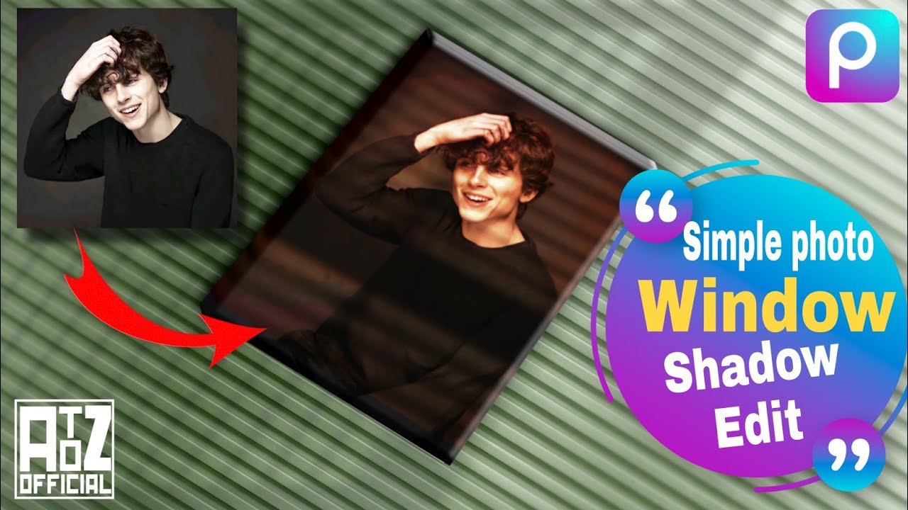 PicsArt Window Shadow photo Editing Tutorial || Sun Blind Effect ...