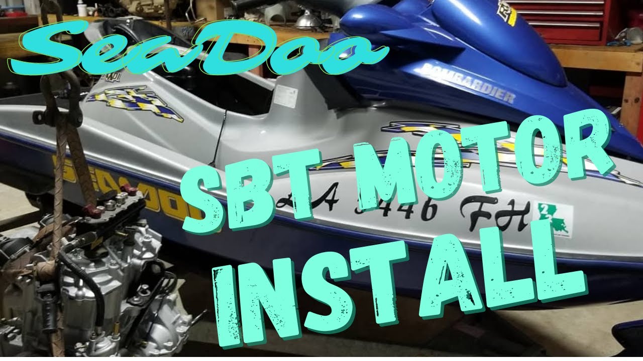 2002 SeaDoo RX DI 951cc SBT Motor INSTALL !! - YouTube