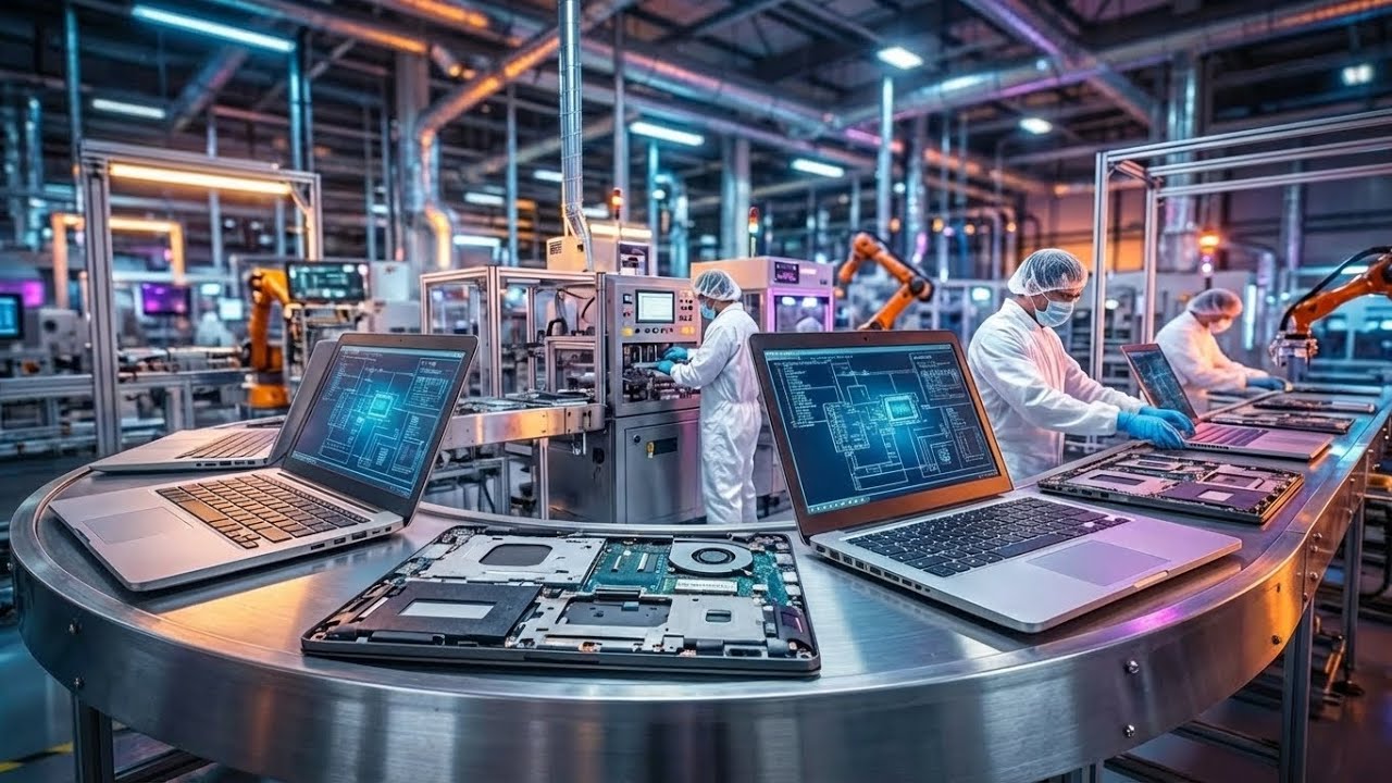 Inside the Laptop Factory: How Millions of Laptops Are Made with ...