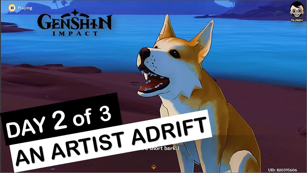 [Day 2 of Day 3] An Artist Adrift Quest Guide | Genshin Impact - YouTube
