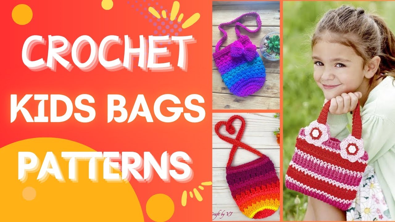 CUSTOMISED CROCHET KIDS BAGS PATTERNS || FOR SALE#amigurumi # ...