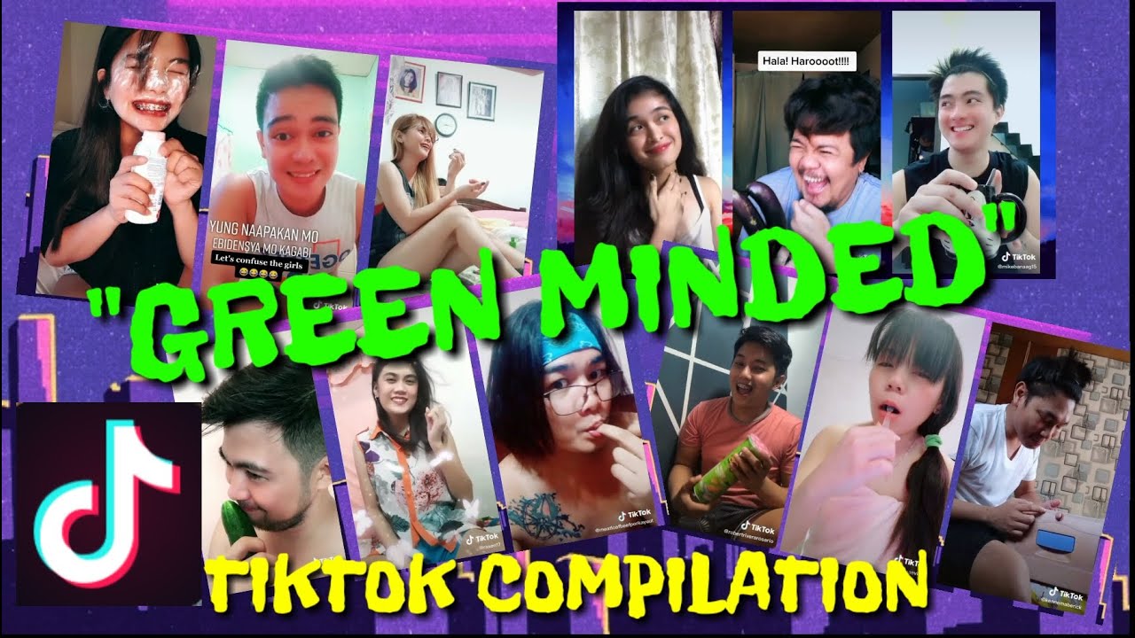 "Green Minded" Funny Cute Faces Tiktok entries compilation - YouTube