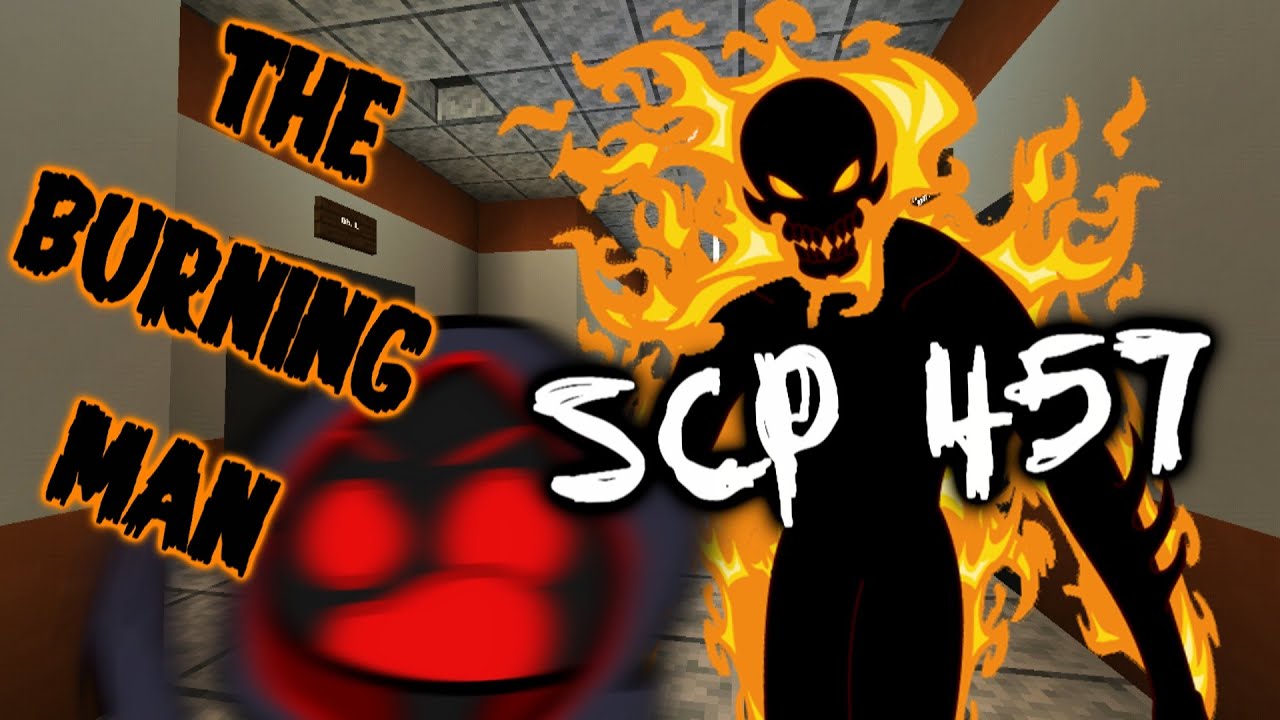 I BECAME SCP 457 THE BURNING MAN (MINECRAFT ROLEPLAY) - YouTube