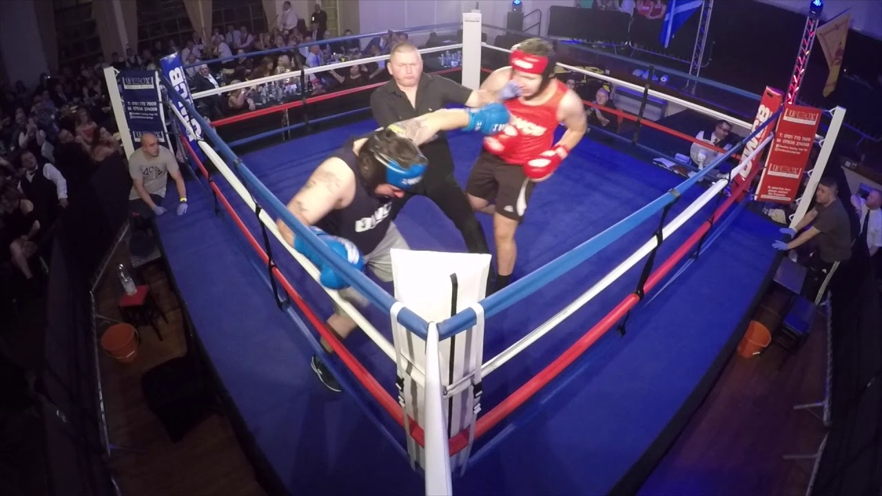 Ultra White Collar Boxing | Dunfermline | Andrew Fleming VS Willie ...
