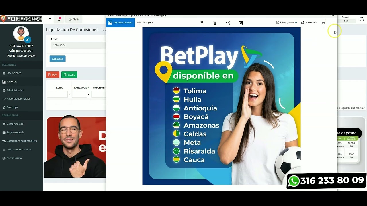 ⭐ Consultar ganancias RECARGAS BETPLAY en Yo Recargo - YouTube