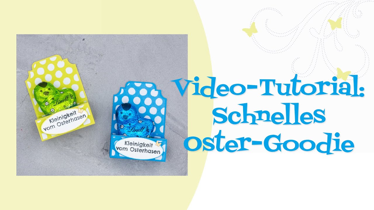 Tutorial: Schnelles Oster-Goodie - YouTube