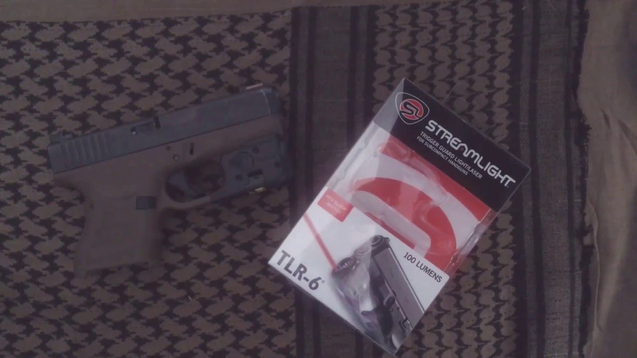 Streamlight TLR-6 for Glock 26/27/33 - YouTube