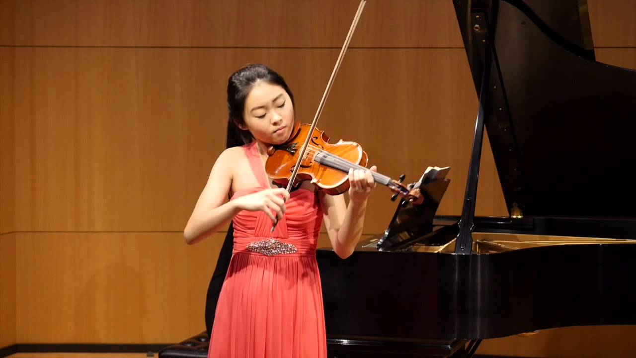 Katie Liu - Beethoven Violin Sonata No. 5, "Spring" - 1st mvt. - YouTube