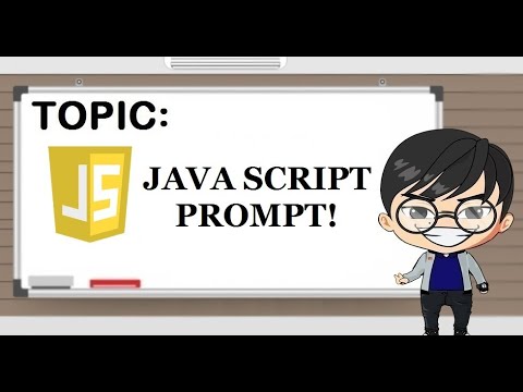 Java Script - Prompt! | Tagalog - YouTube