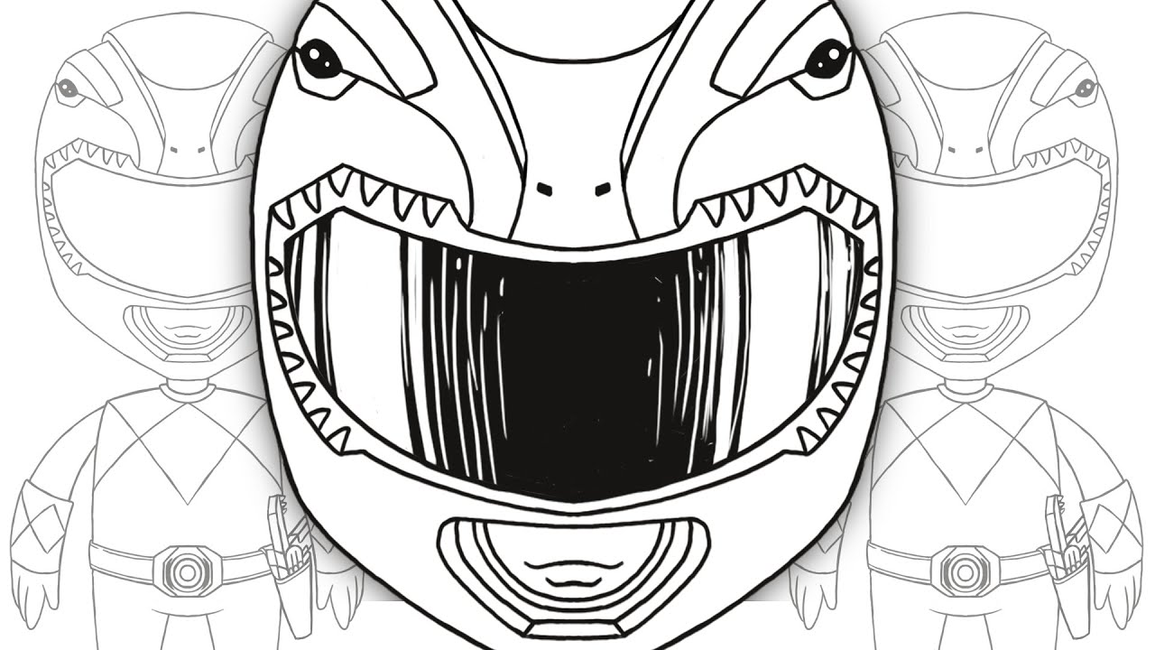 How to 🖌Draw a CUTE RED RANGER - STEP BY STEP DRAWING VIDEO TUTORIAL ⚡ ...