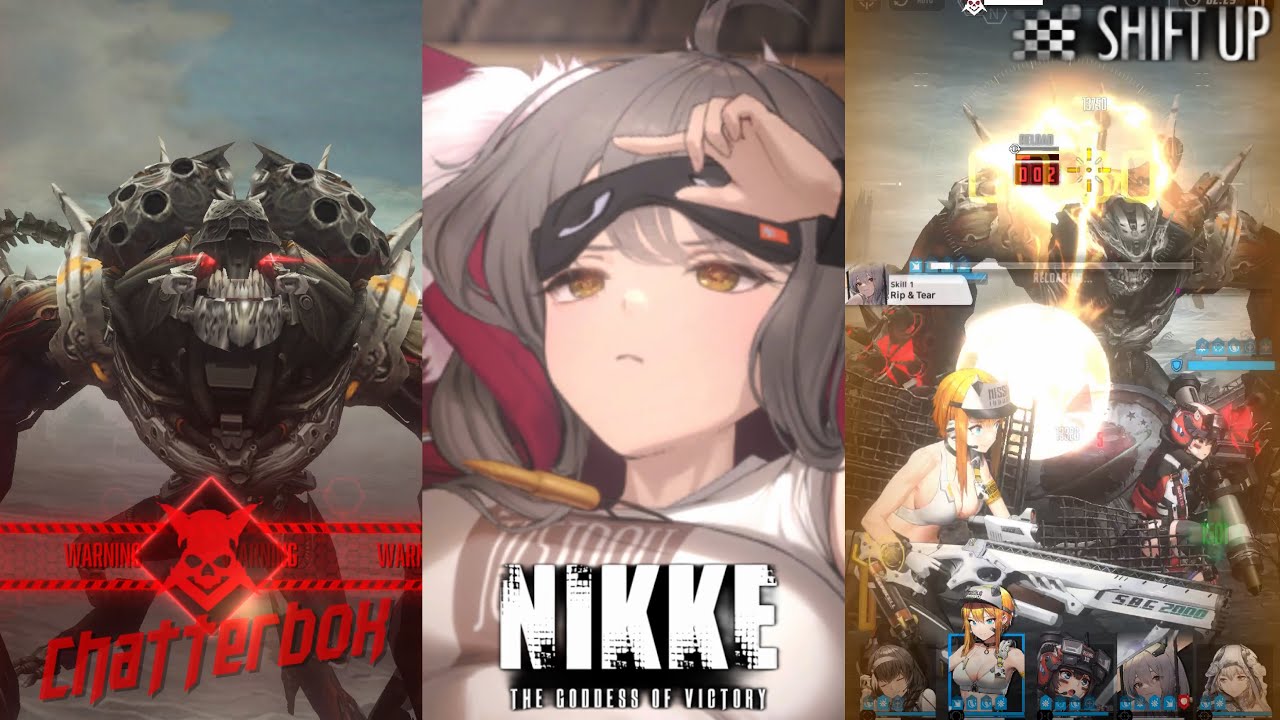 Boss Battle - NIKKE:The Goddess Of Victory Gameplay - Part 9 - YouTube