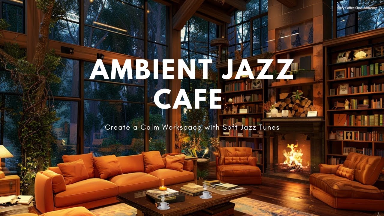 Ambient Jazz Cafe ☕ Create a Calm Workspace with Soft Jazz Tunes - YouTube