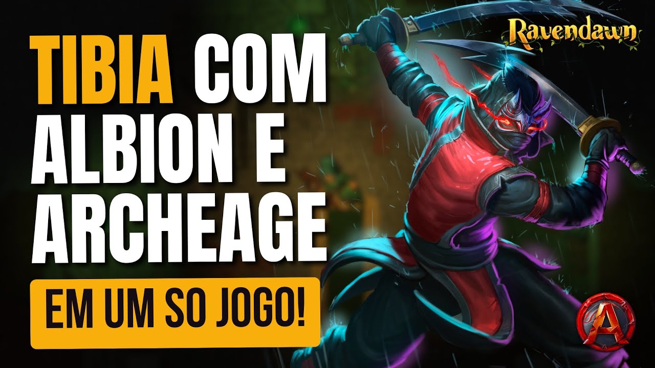 Gráficos de Tibia, alma de Albion e ArcheAge! Ravendawn Review - YouTube
