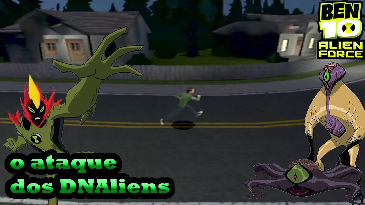 Ben 10 força alienígena | episodio 7 | o ataque dos DNAliens - YouTube