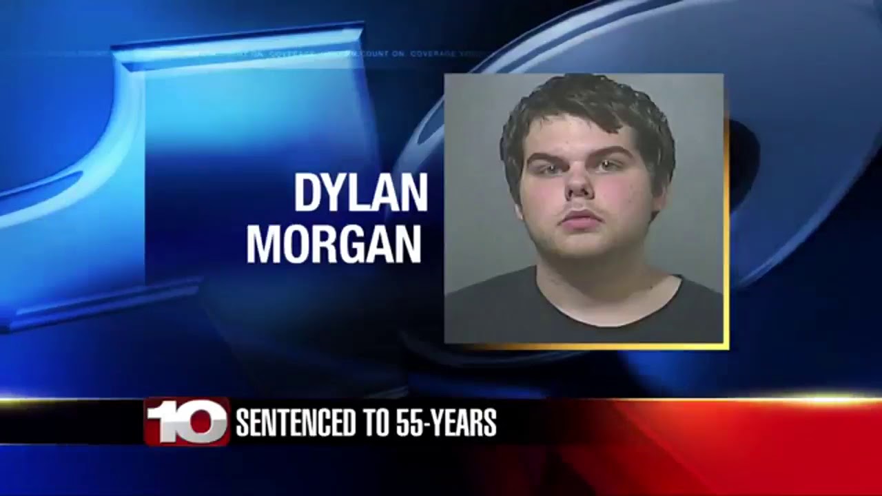 Dylan Morgan receives 55 year sentence for the murder of Gage Eup - YouTube
