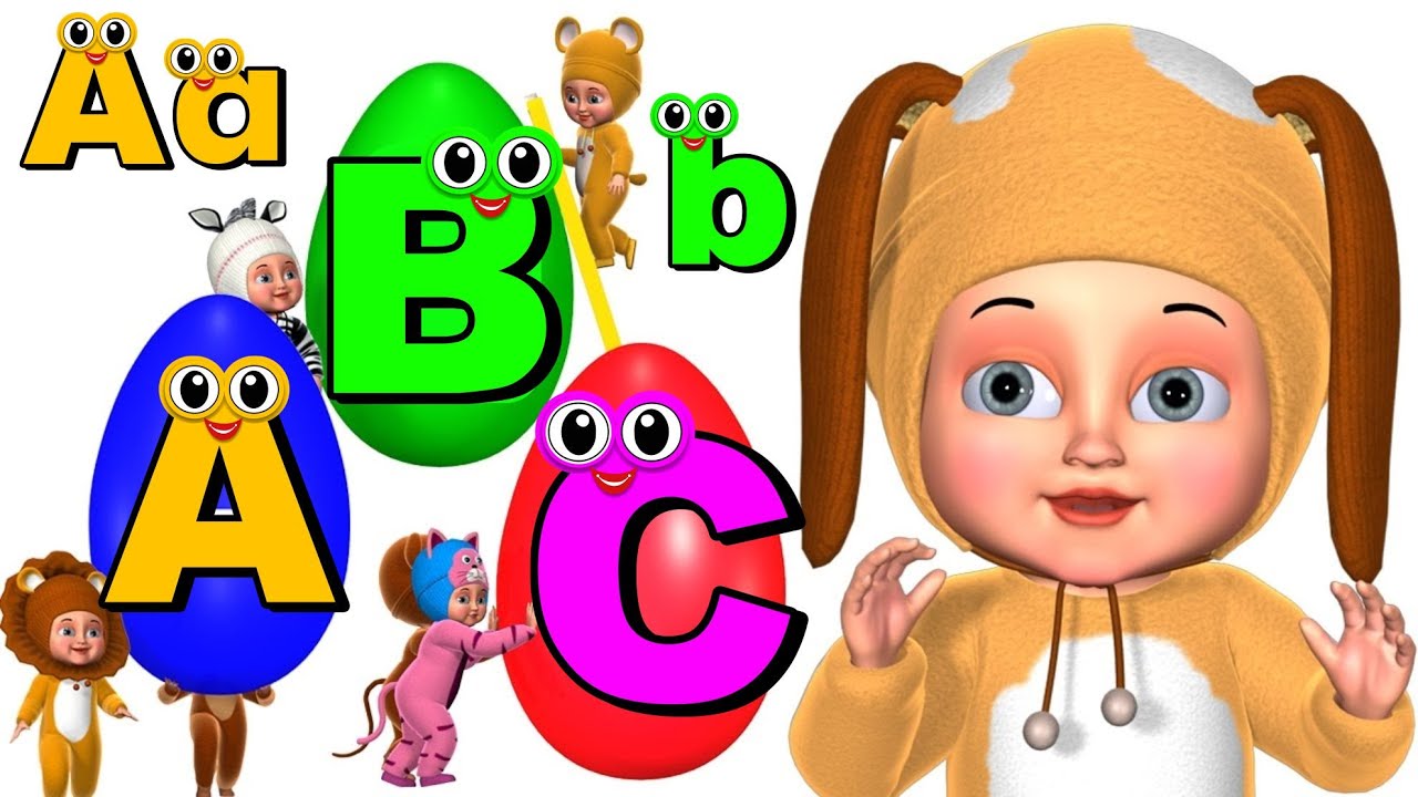 How Learn abc song | Phonics song | 3d nursery rhymes | baby videos ...