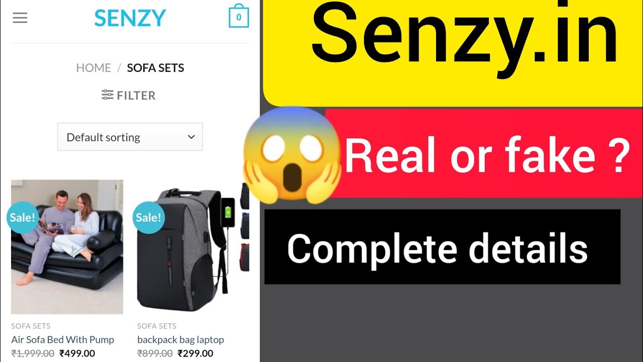 senzy.in website review || senzy website complete details || senzy.in ...