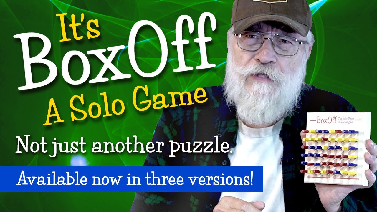 For fans of solo games, BoxOff is a great challenge for your pattern ...