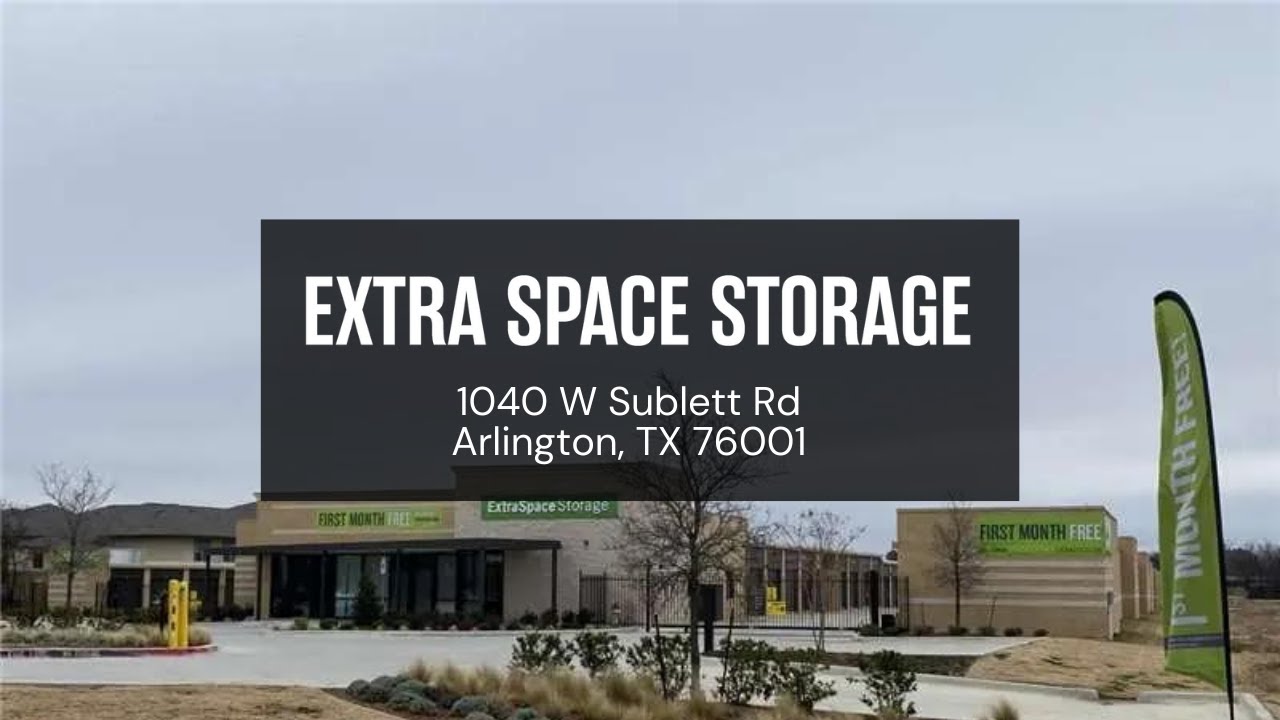 Storage Units in Arlington, TX on W Sublett Rd | Extra Space Storage ...