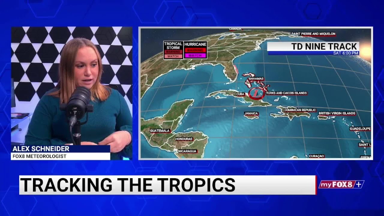 FOX8 Meteorologist Alex Schneider tracks storms in the tropics ...