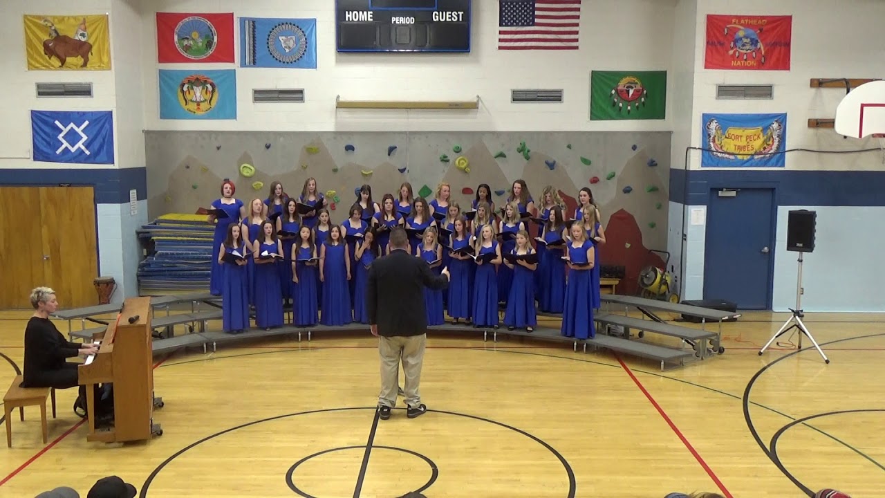 CS Porter Middle School Varsity Porterliers - Speechless - YouTube