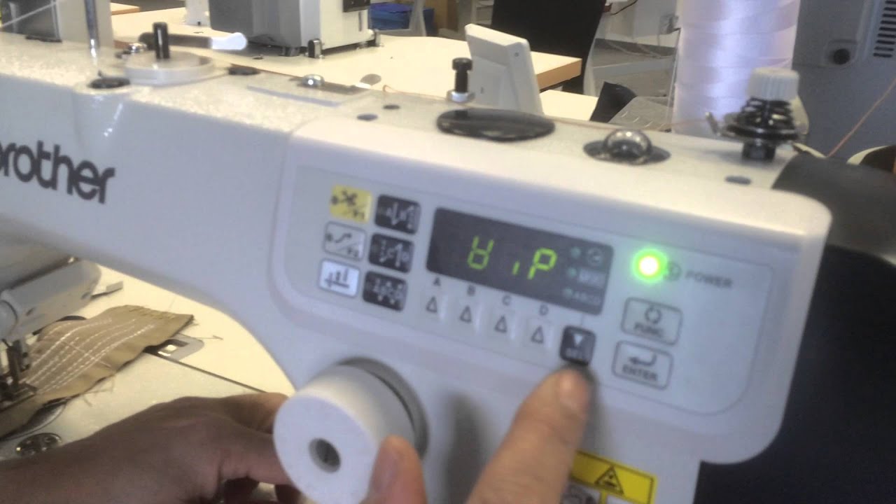 Reglage pour brother Serie 7000 - YouTube