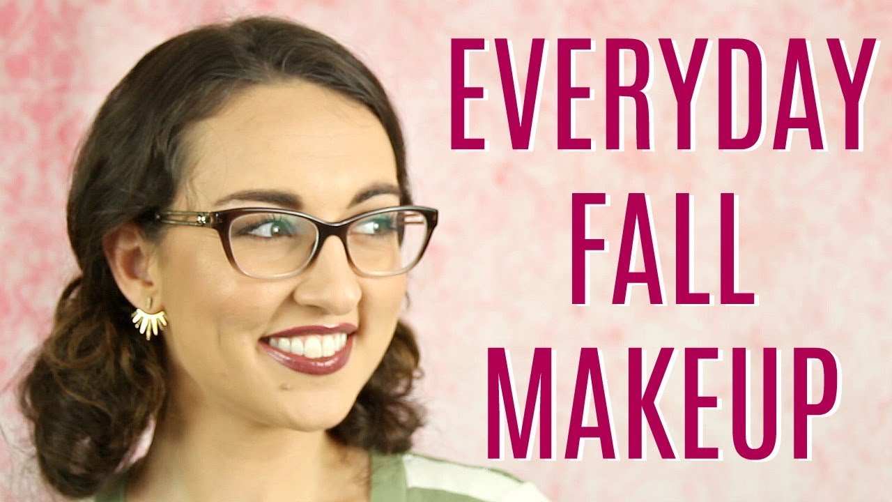 EVERYDAY FALL MAKEUP || Simple Tutorial + Mostly Drugstore Products - YouTube