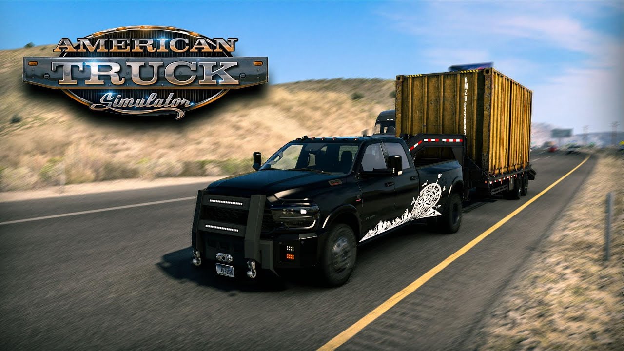 Hot Shot Trucking | Dually Ram | American Truck Simulator - YouTube